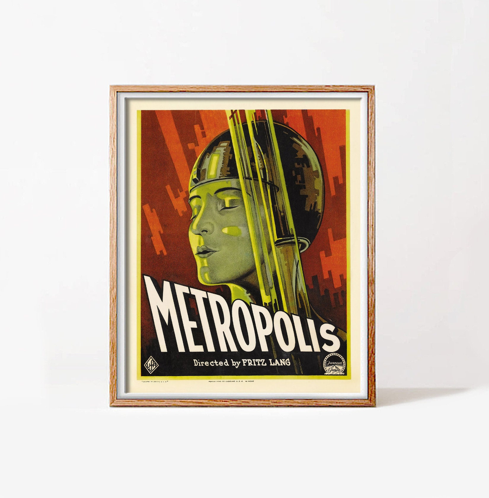 Metropolis Original American Version Poster Download & Print | Etsy