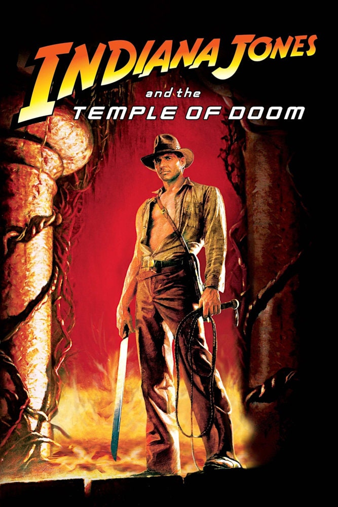 Indiana Jones Temple Of Doom Poster