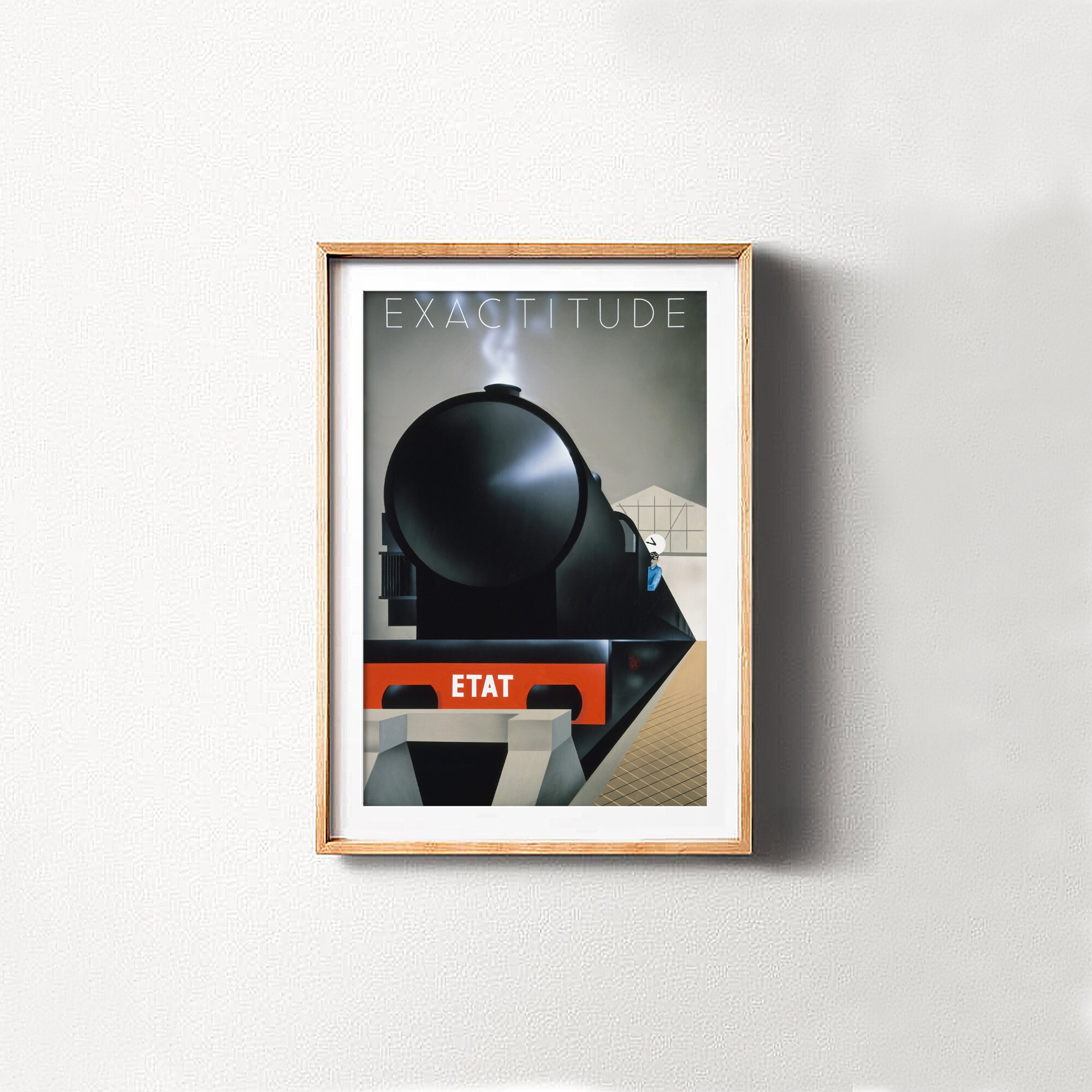 Exactitude 1932 Vintage French Travel Poster Digital HQ - Etsy