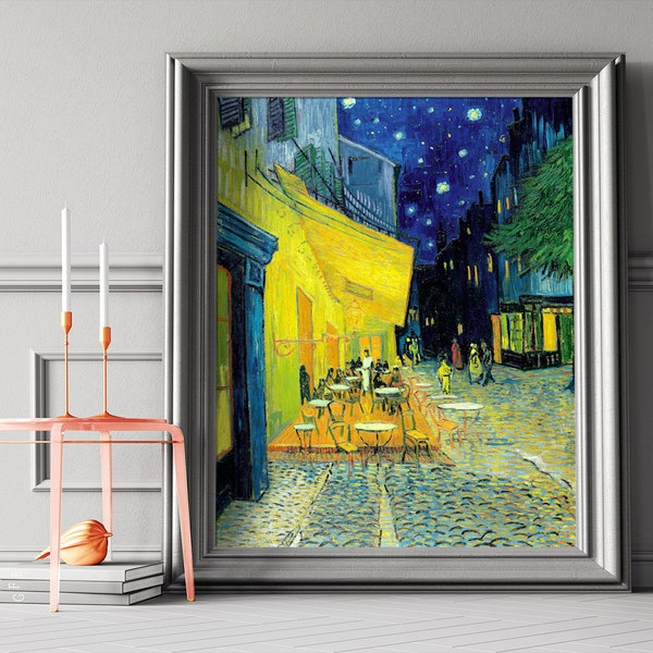 Van Gogh Cafe Terrace Print - Etsy