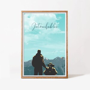 Intouchables, 2011 French Comedy Drama Movie Poster, in 5 Size Versions ...