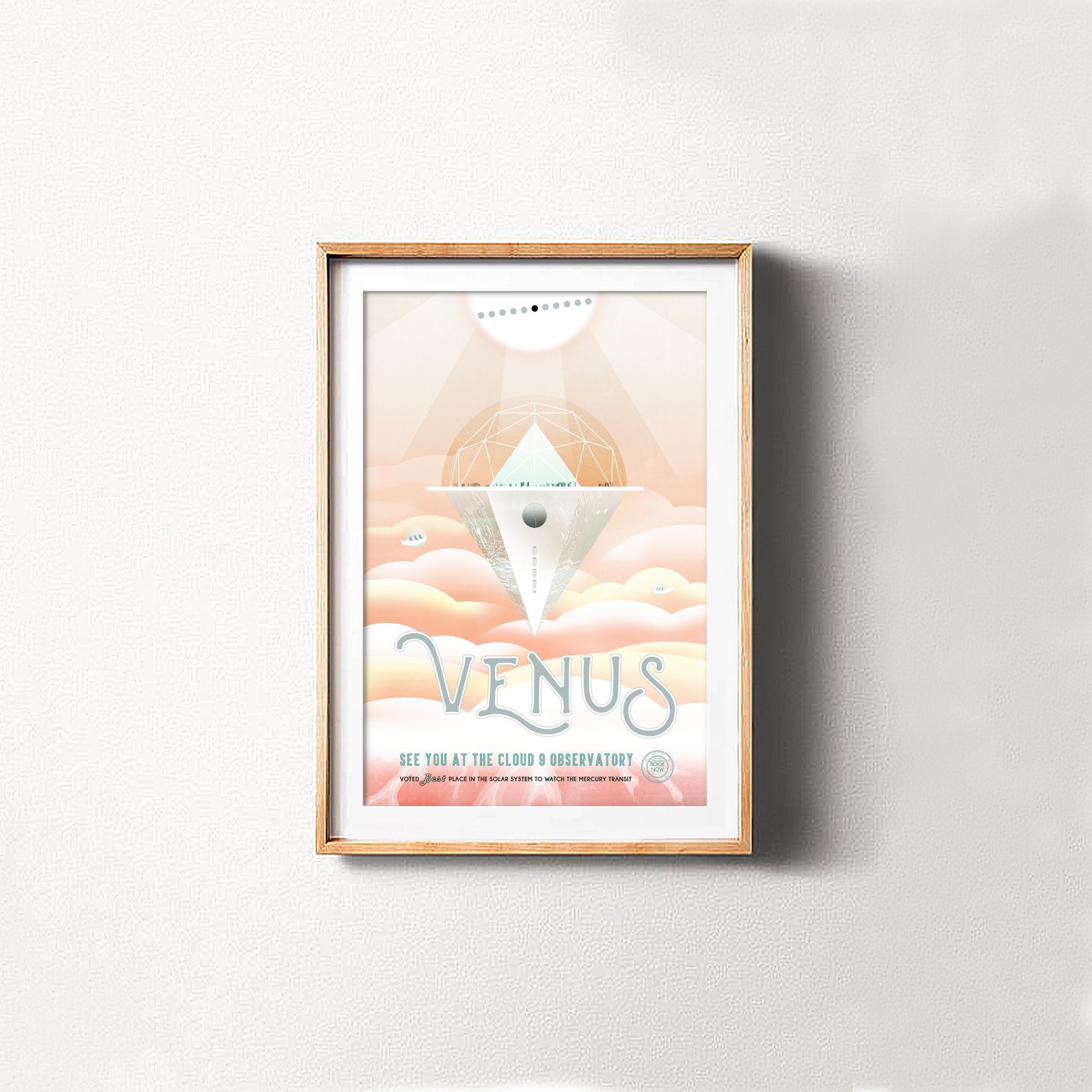 Venus Nasa Space Poster Digital File Download & Print | Etsy
