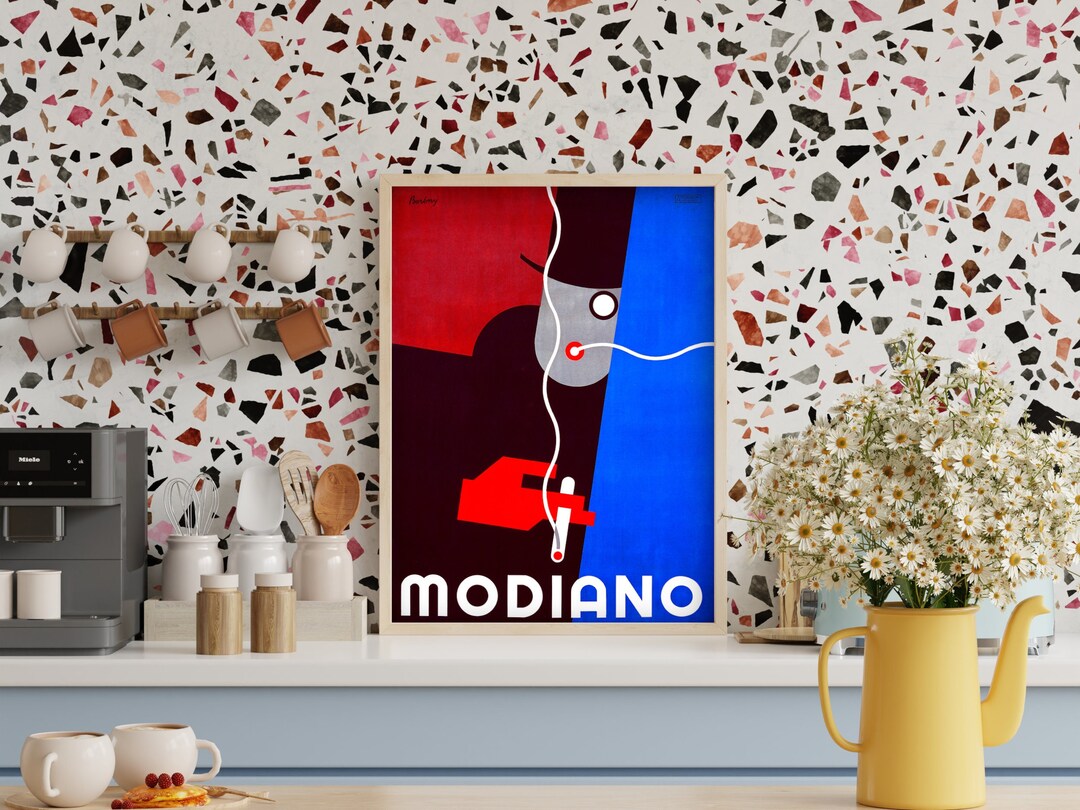 Modiano, Original, Digital Poster, Download & Print Instantly, Vintage ...