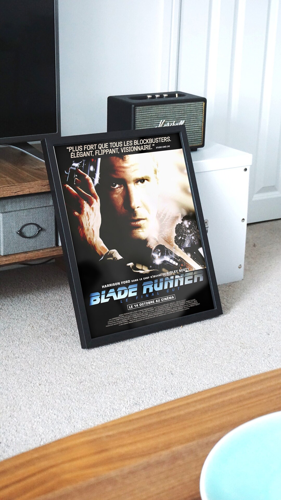 Blade Runner ( French Version ), 1982 Science Fiction Noir Film ...