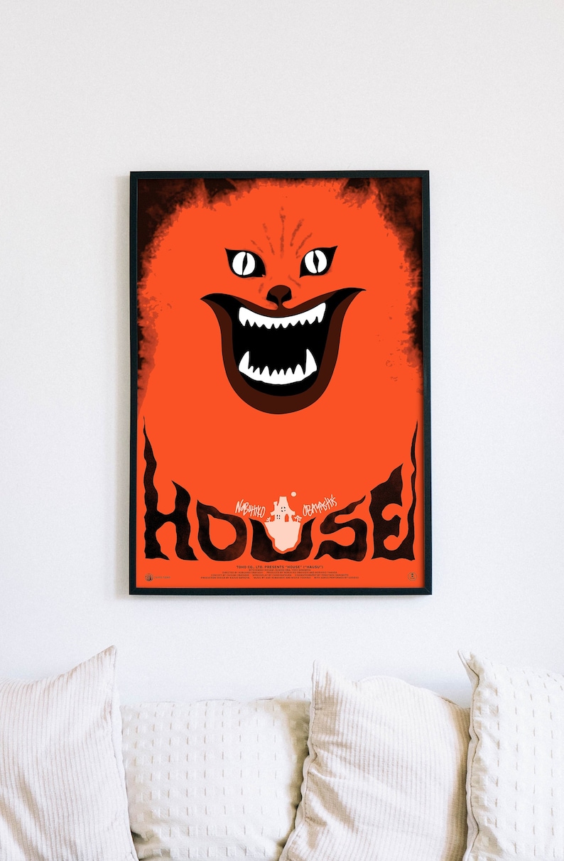 House 1977, Japanese Comedy Horror Film, Digital Poster File Ready to ...