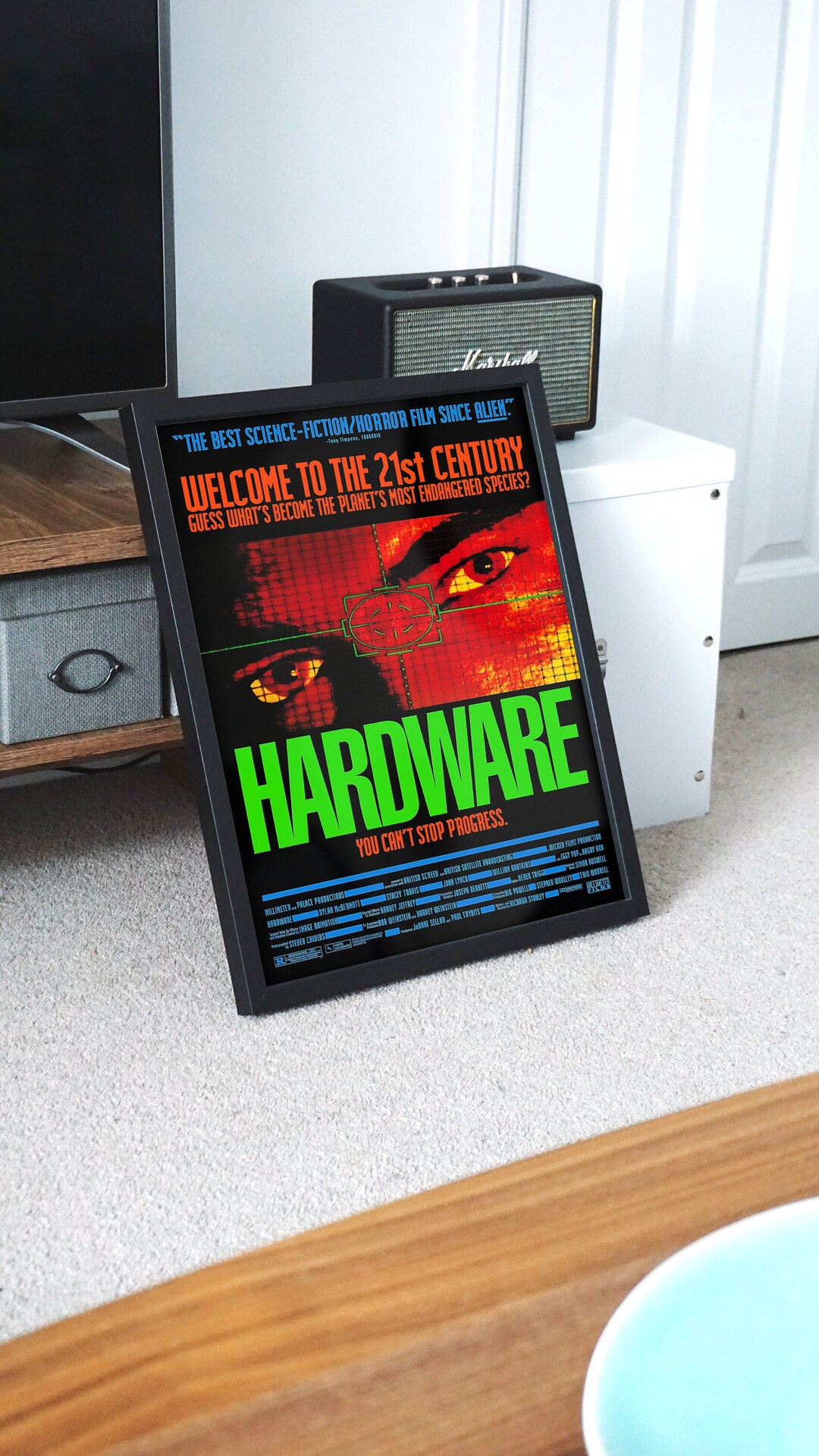 Hardware, 1990 British Science Fiction Horror Film, Digital File Poster ...