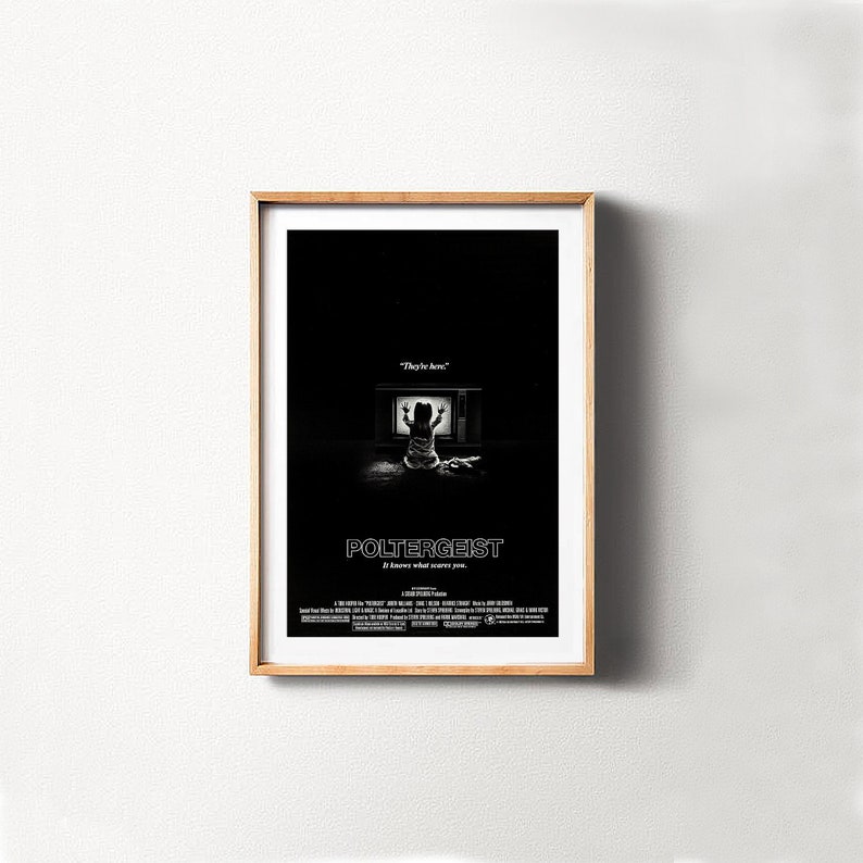 Poltergeist, Original Poster, Digital Print, Download & Print Instantly ...