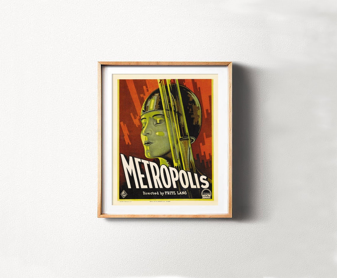 Metropolis Original American Version Poster Download & Print | Etsy