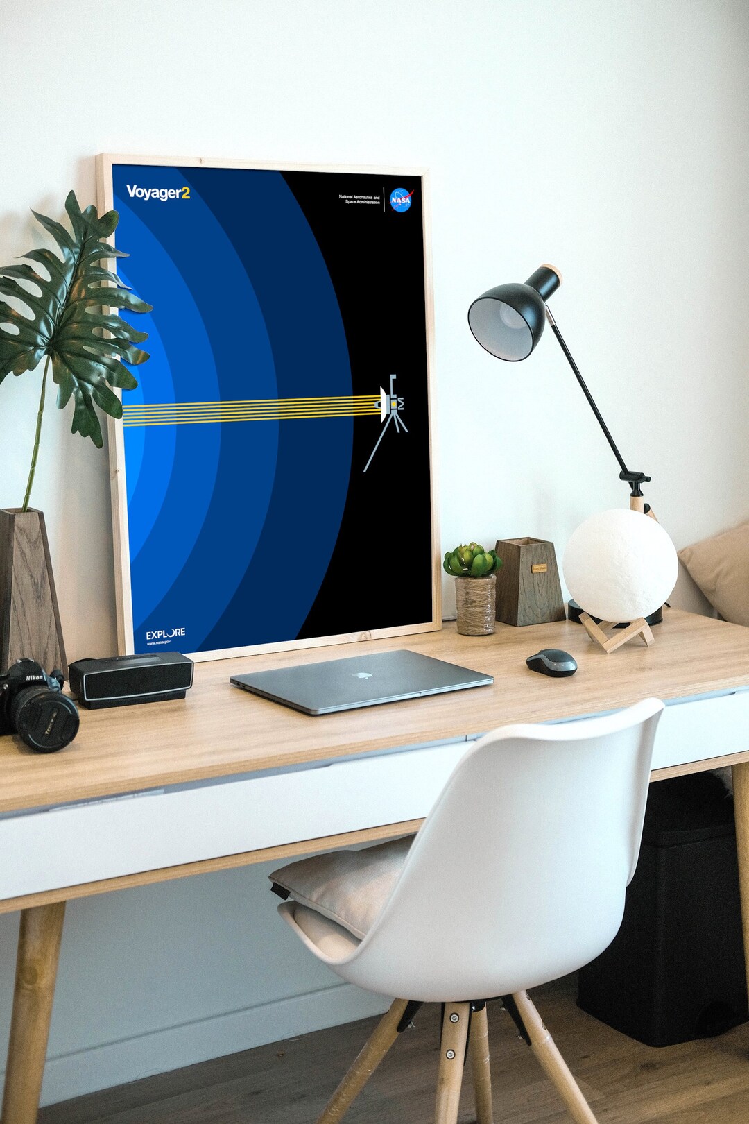 Voyager 2, Nasa Space Poster, Digital File Ready to DOWNLOAD & PRINT ...