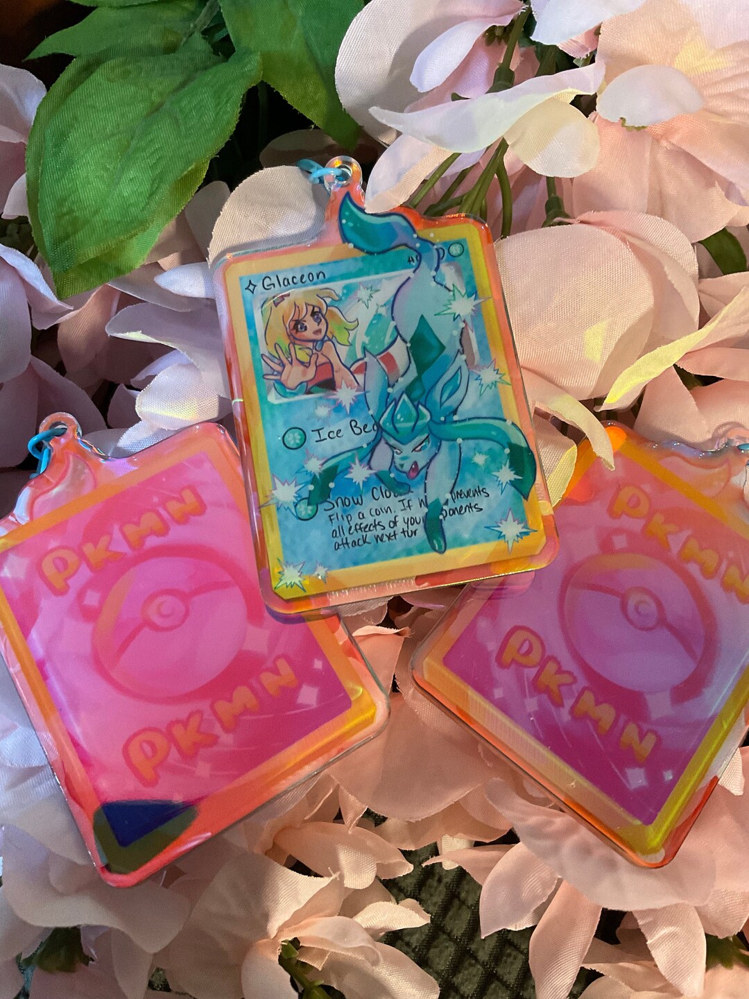 2.8” Irida TCG Rainbow Transparent Charm - Etsy