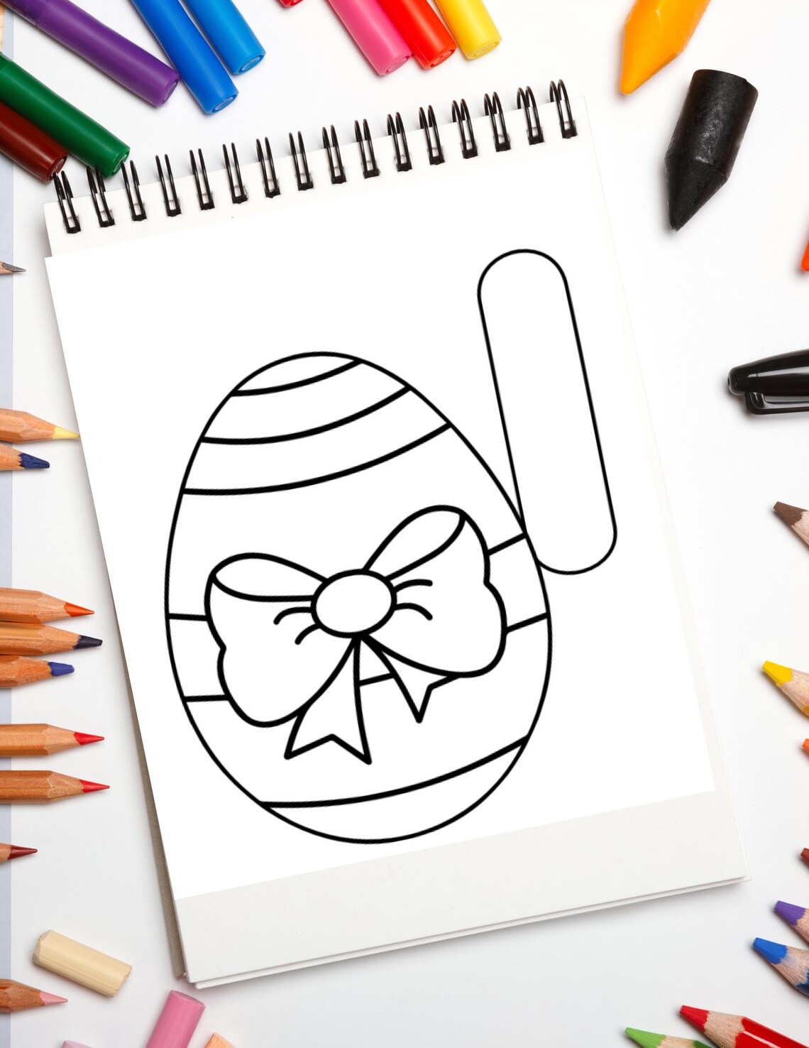 Easter Alphabet Coloring Pages – 26 Printable Letters | ABC Coloring ...