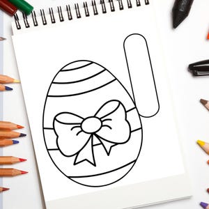 Easter Alphabet Coloring Pages – 26 Printable Letters | ABC Coloring ...