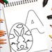 Easter Alphabet Coloring Pages – 26 Printable Letters | ABC Coloring ...