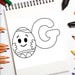 Easter Alphabet Coloring Pages – 26 Printable Letters | ABC Coloring ...