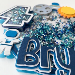 Space Cake Topper Custom - Etsy
