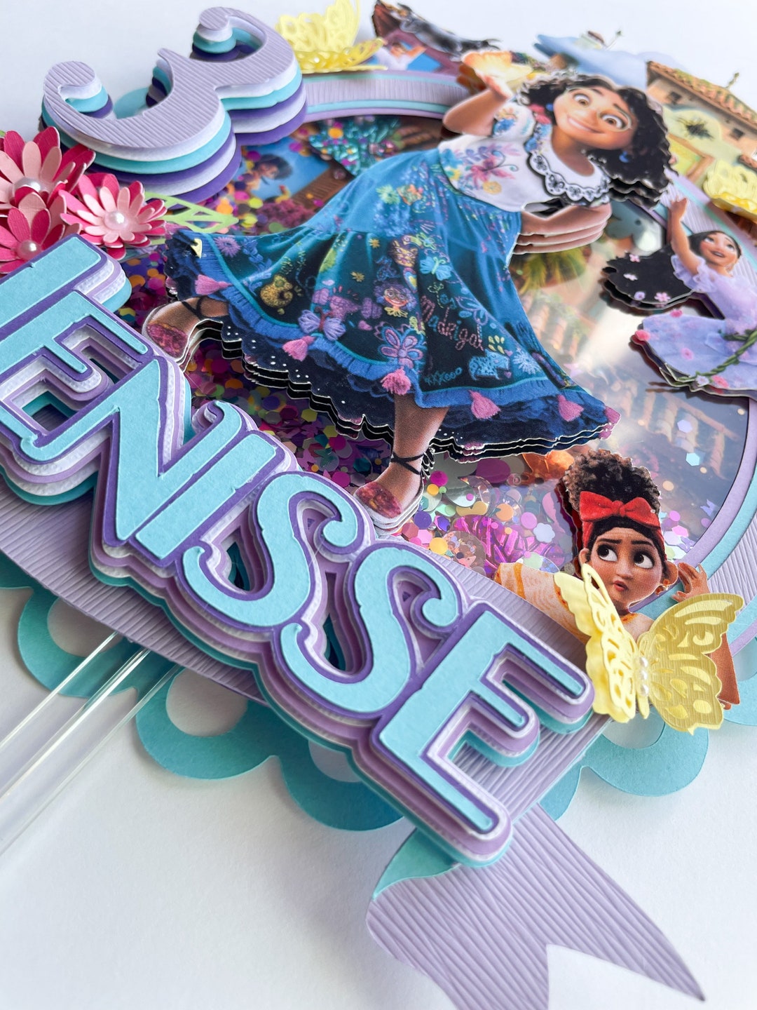 Encanto Inspired Cake Topper Shaker - Etsy