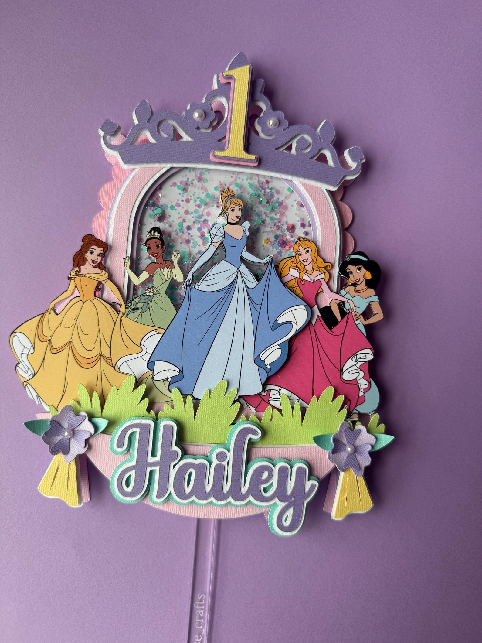 Princess Inspired Topper - Etsy