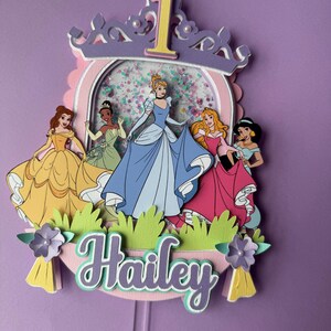 Princess Inspired Topper - Etsy