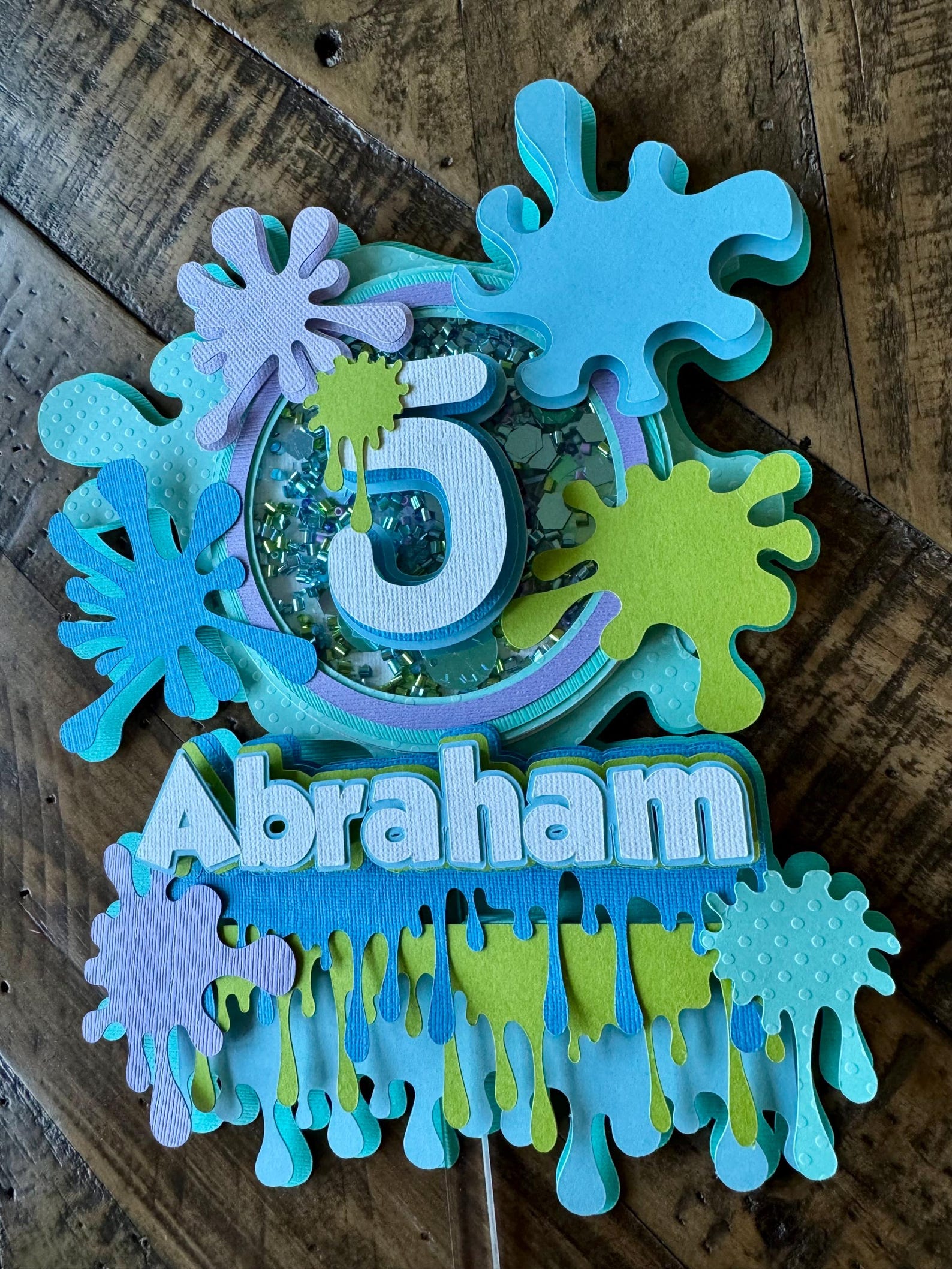 Slime Cake Topper Shaker - Etsy