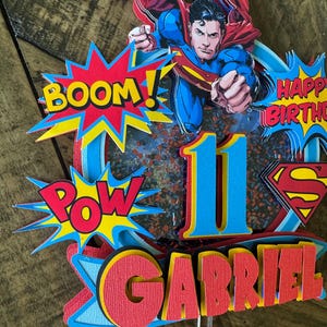 Super Heroe Cake Topper - Etsy