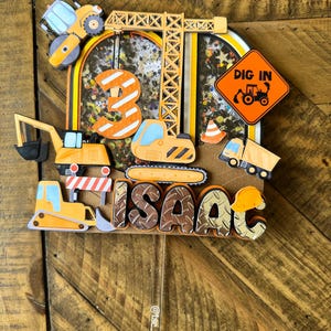 Construction Cake Topper - Etsy