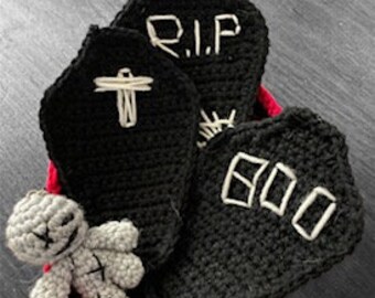 Coffin Crochet Pattern - Etsy