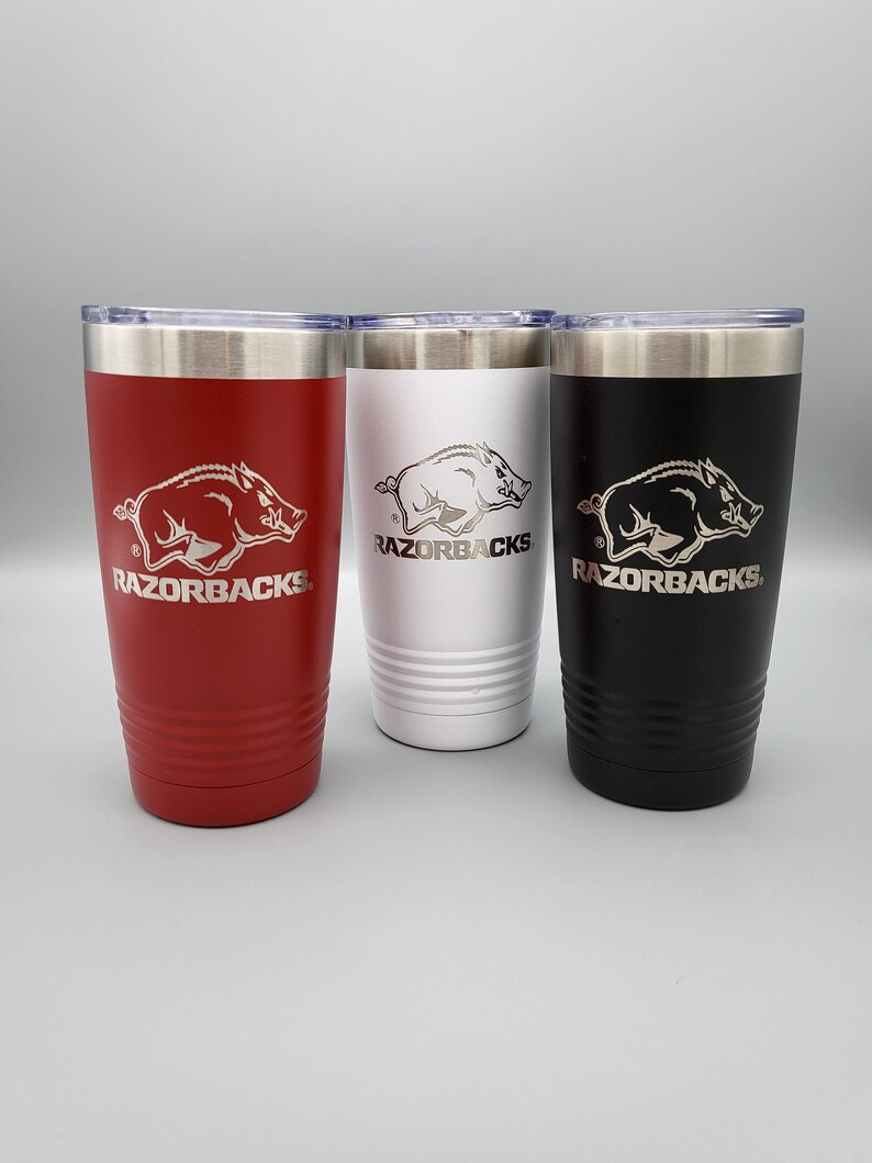 Arkansas Razorback 20 Oz Stainless Steel Tumbler - Etsy