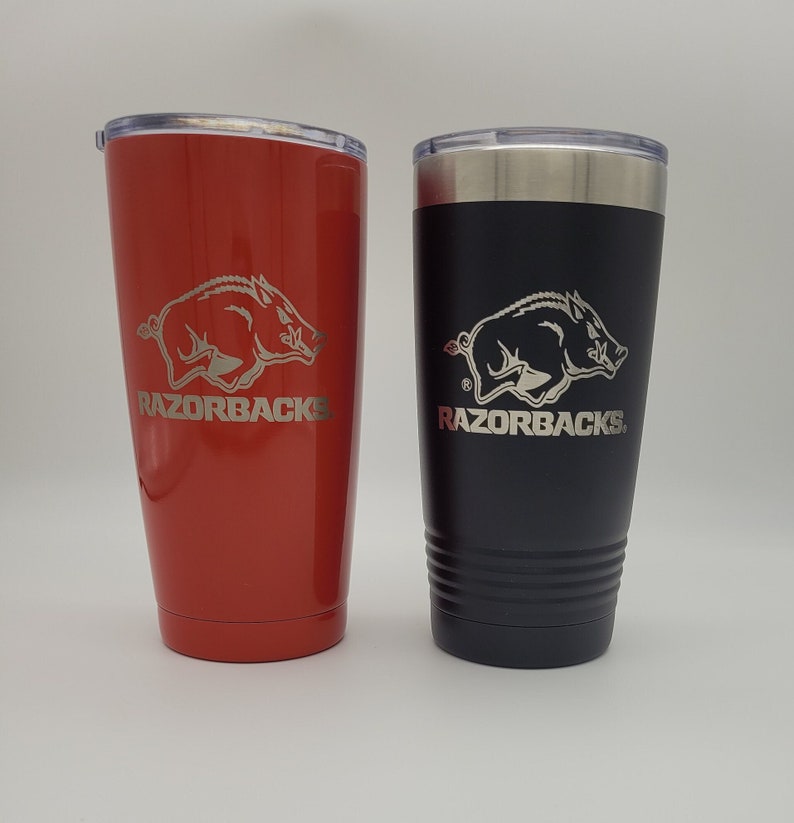 Arkansas Razorback 20 Oz Stainless Steel Tumbler | Etsy