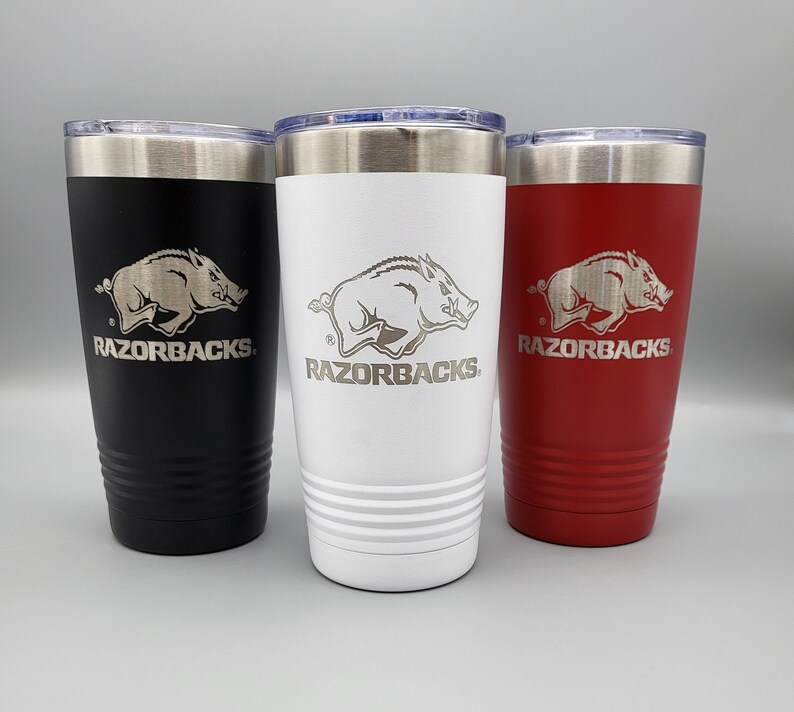 Arkansas Razorback 20 Oz Stainless Steel Tumbler - Etsy
