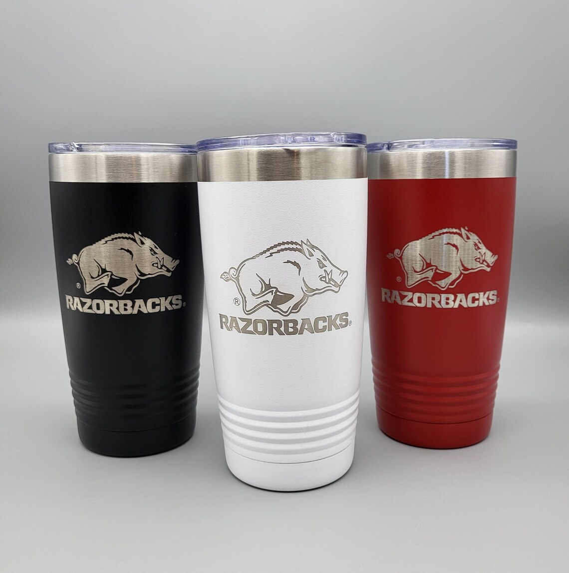 Arkansas Razorback 20 Oz Stainless Steel Tumbler - Etsy