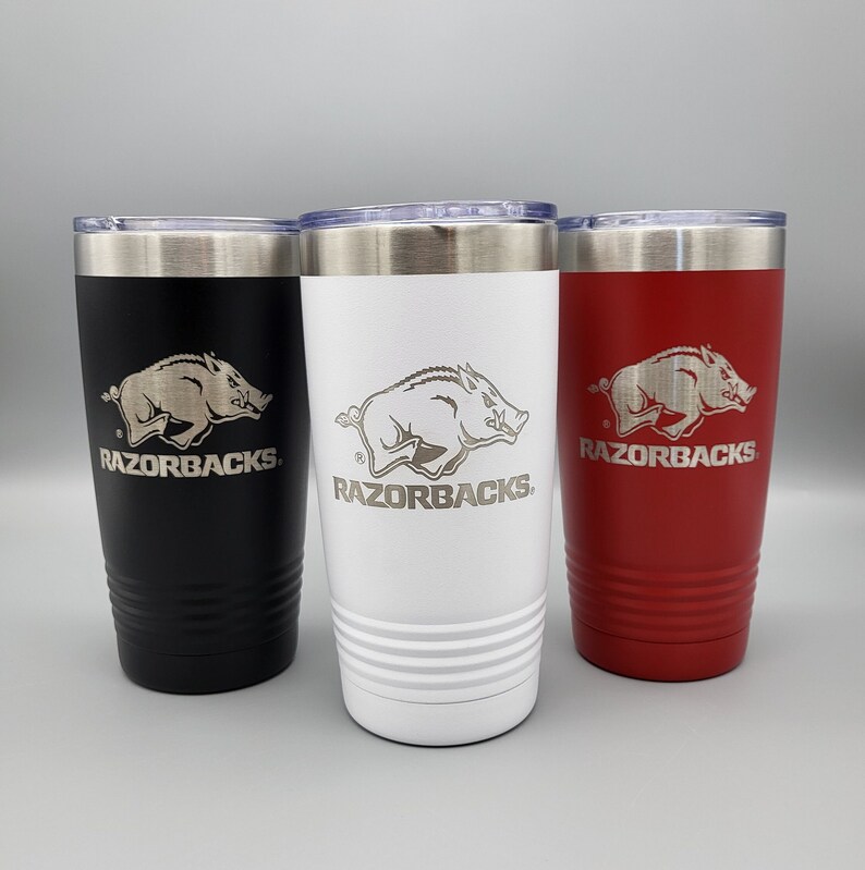 Arkansas Razorback 20 Oz Stainless Steel Tumbler - Etsy