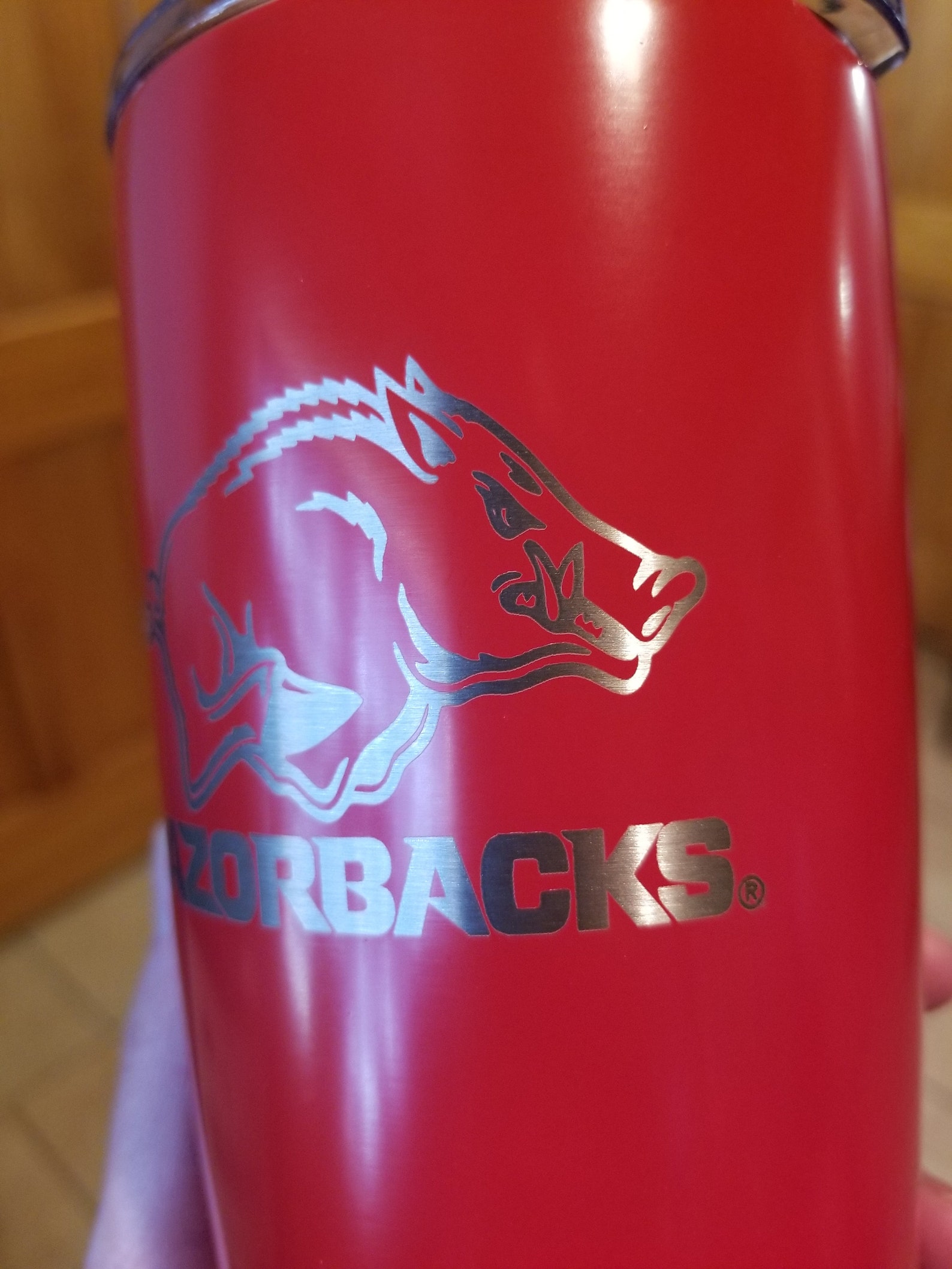 Arkansas Razorback 20 Oz Stainless Steel Tumbler | Etsy
