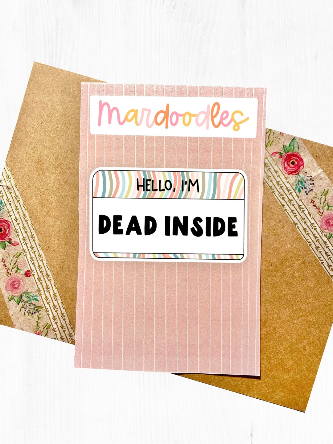 Hello I'm Dead Inside - Etsy
