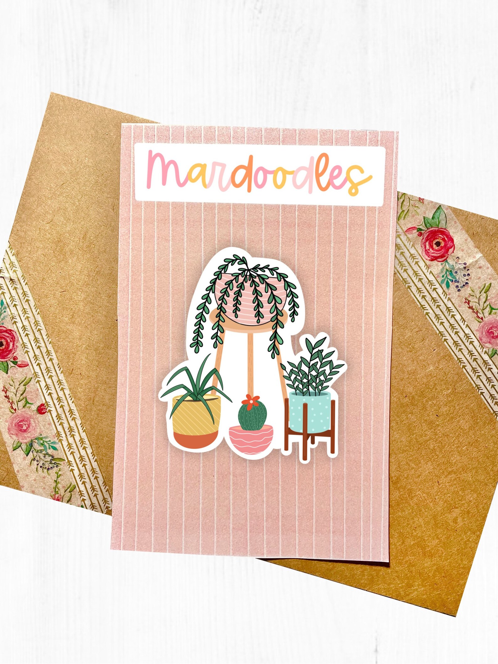 Waterproof Plant Sticker, Plant Mom, Succulents, Cactus, Beautiful ...