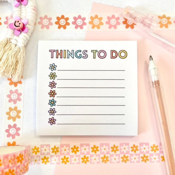 Aesthetic Sticky Notes - Etsy