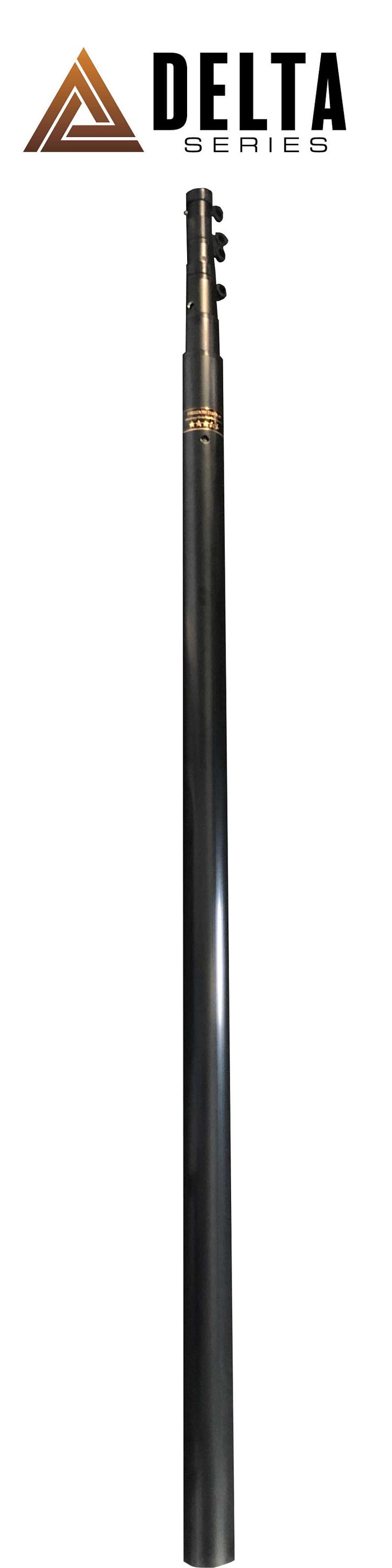 25' Delta Pin-lock TELESCOPING Flag Pole "freedom Edition" (black) - Etsy