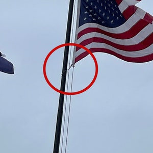 Stainless Steel Flag Tether and Weight - Etsy