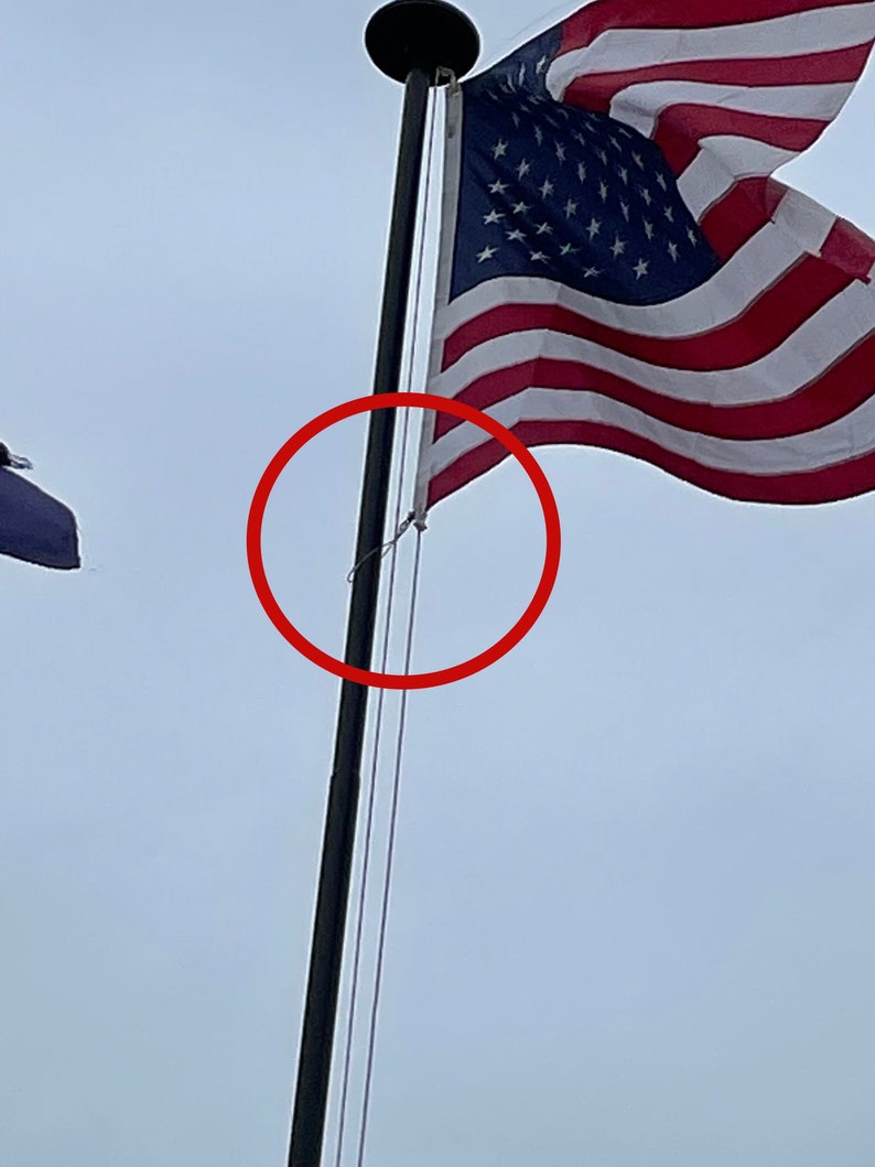 Stainless Steel Flag Tether and Weight - Etsy