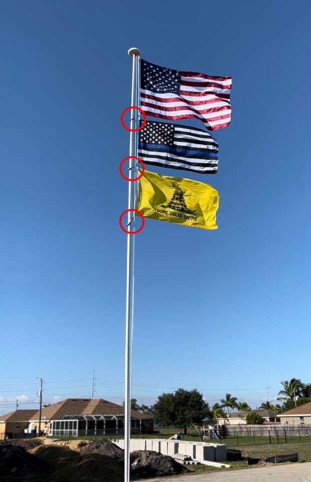 Stainless Steel Flag Tether and Weight - Etsy