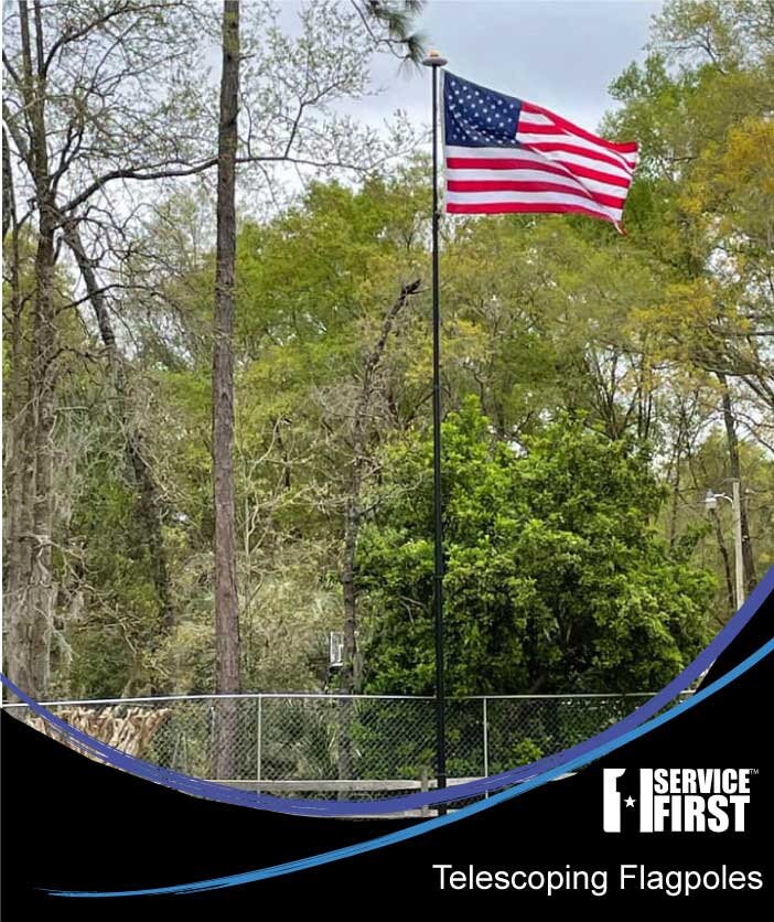 Bundle 20' & 25' Delta Telescoping "freedom Edition" Black (pole, Light ...