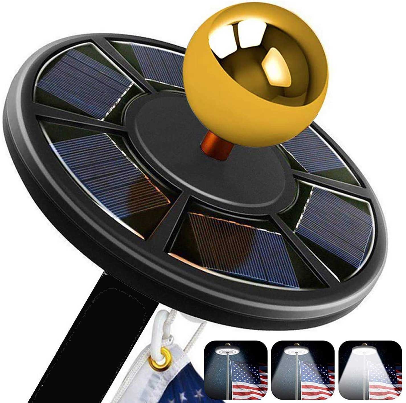 BUNDLE 30' Delta SECTIONAL freedom Edition BLACK pole, Light & Flash ...