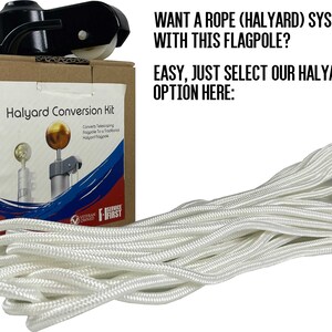 25' Delta Pin-lock TELESCOPING Flag Pole "freedom Edition" (black) - Etsy