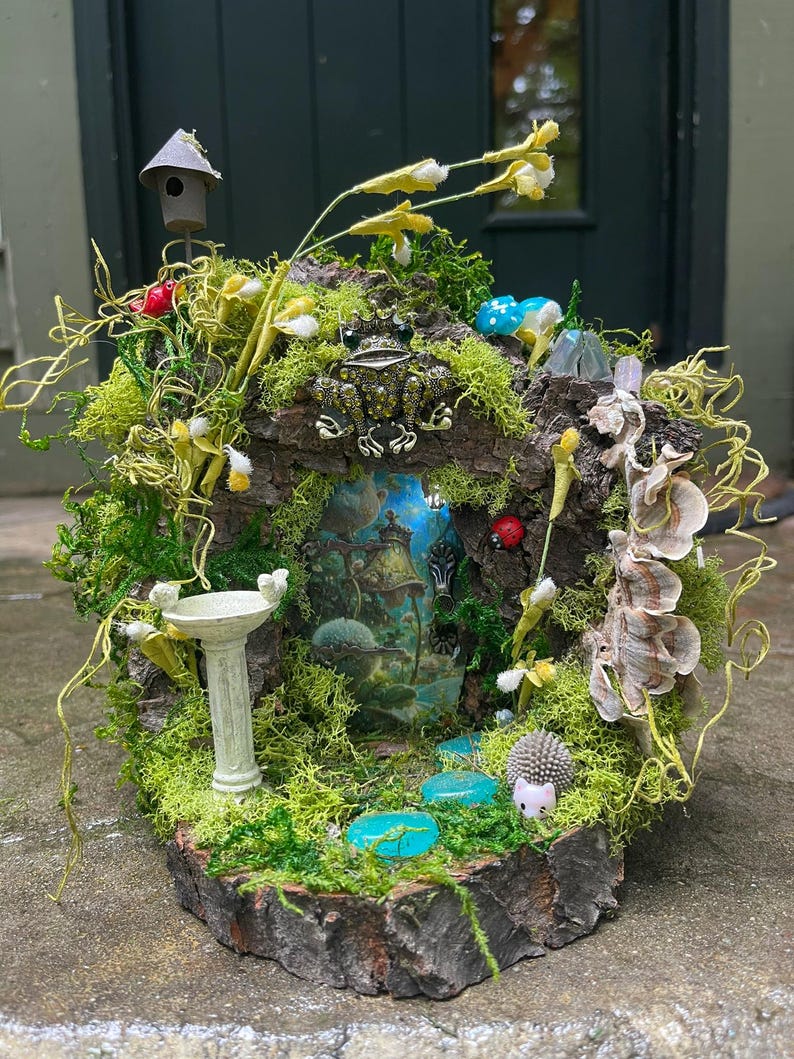 Lighted Fairy Doors Gifts for Her Fairy Garden Gifts for Kids - Etsy