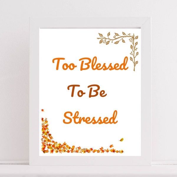 Too Blessed - Etsy