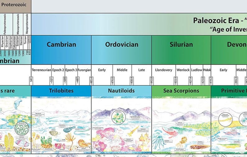 Geologic Time, Geologic Timeline, Geologic Time Line, Geologic Time ...