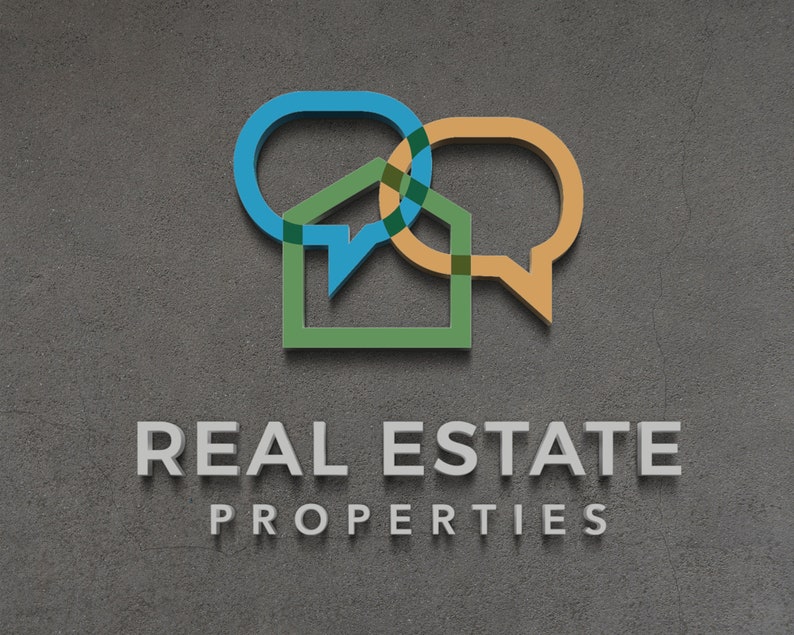 Lively Real Estate Logo Realtor Logo Real Estate Branding - Etsy