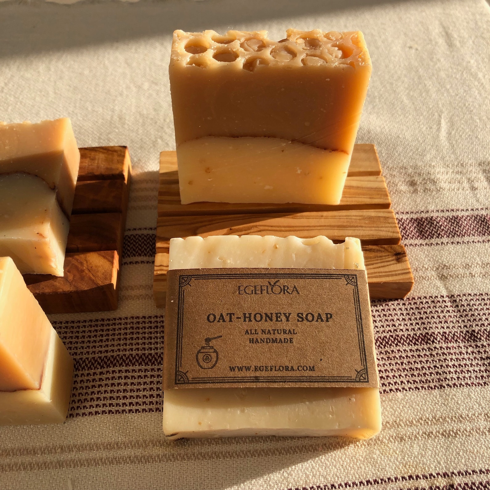 Handmade Cold Process Oatmeal & Honey Turkish Olive Oil Soap - Etsy