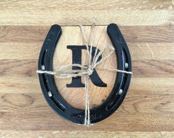 Horseshoe letters | Etsy