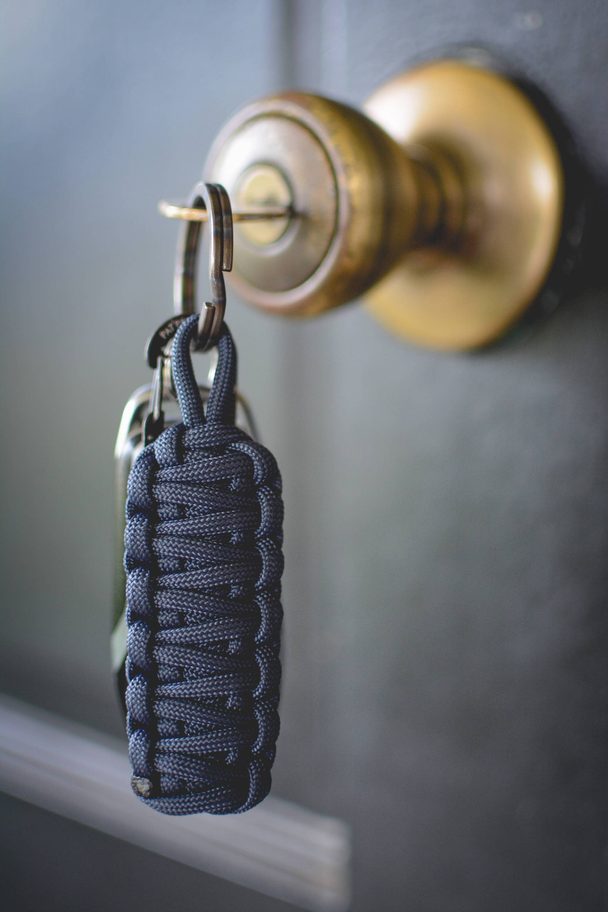 Handmade Paracord Keychain - King Cobra Weave - Etsy