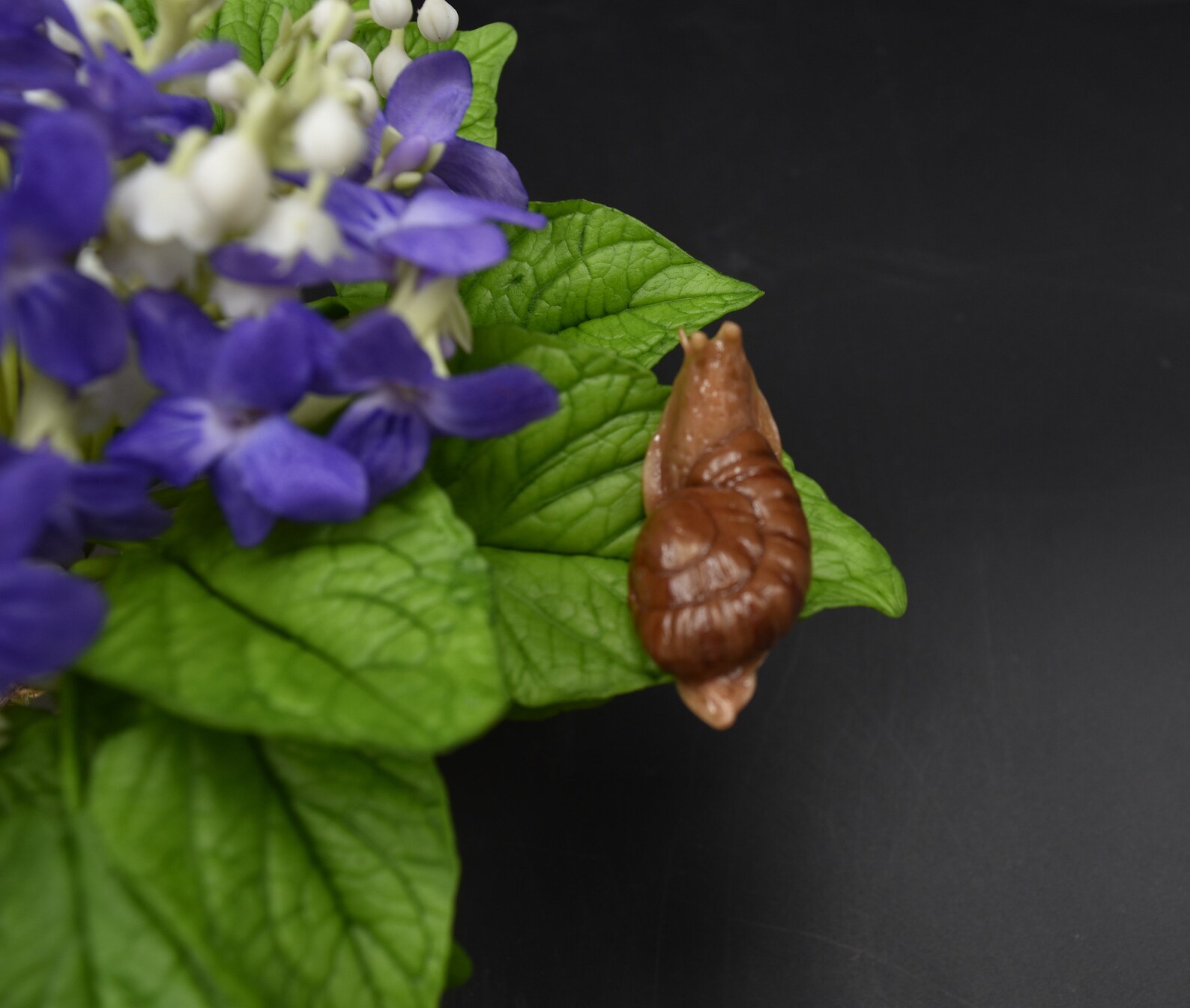 Miniature Snails Polymer Clay Accessories for the Dollhouse Snail ...